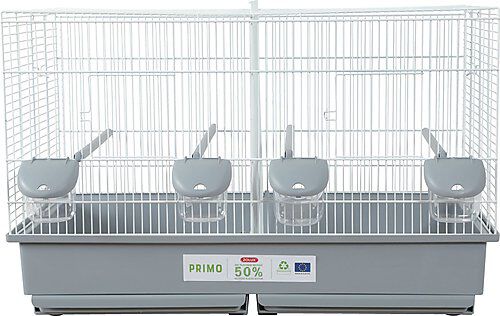 Zolux - Cage Primo Cati Blanc et Gris pour Oiseaux - 67cm | Animalis